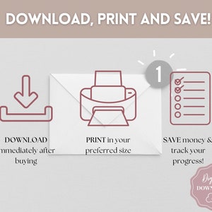 2k Saving Tracker, 2024 Savings Challenge Printable, Cash Envelopes ...