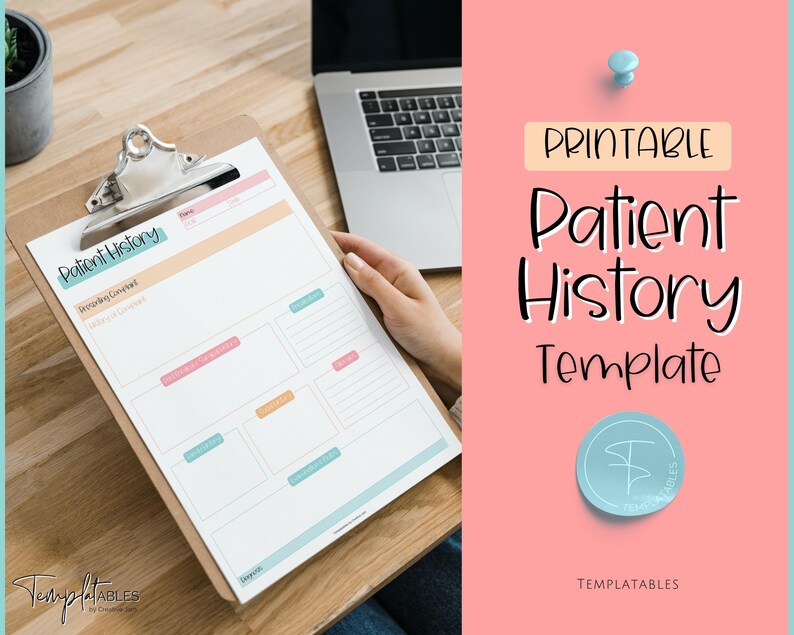 Patient History Sheet Printable Medical History Patient - Etsy