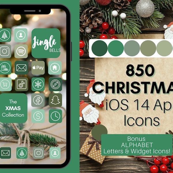 Christmas iPhone App - Etsy