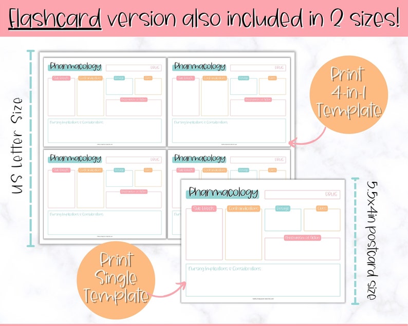 Nursing Student Notes BUNDLE Printable Nurse Study Guide - Etsy