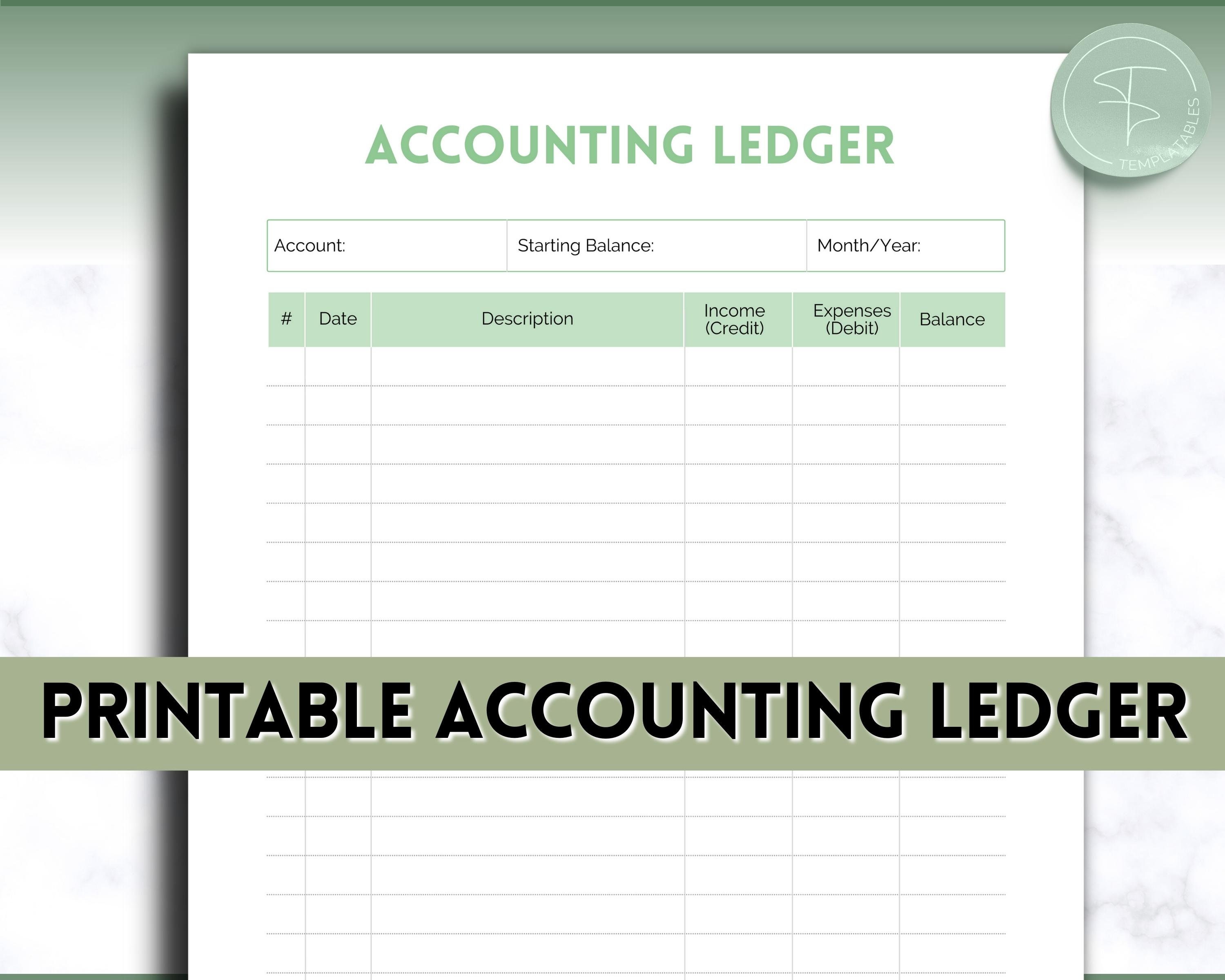 Ledger Account