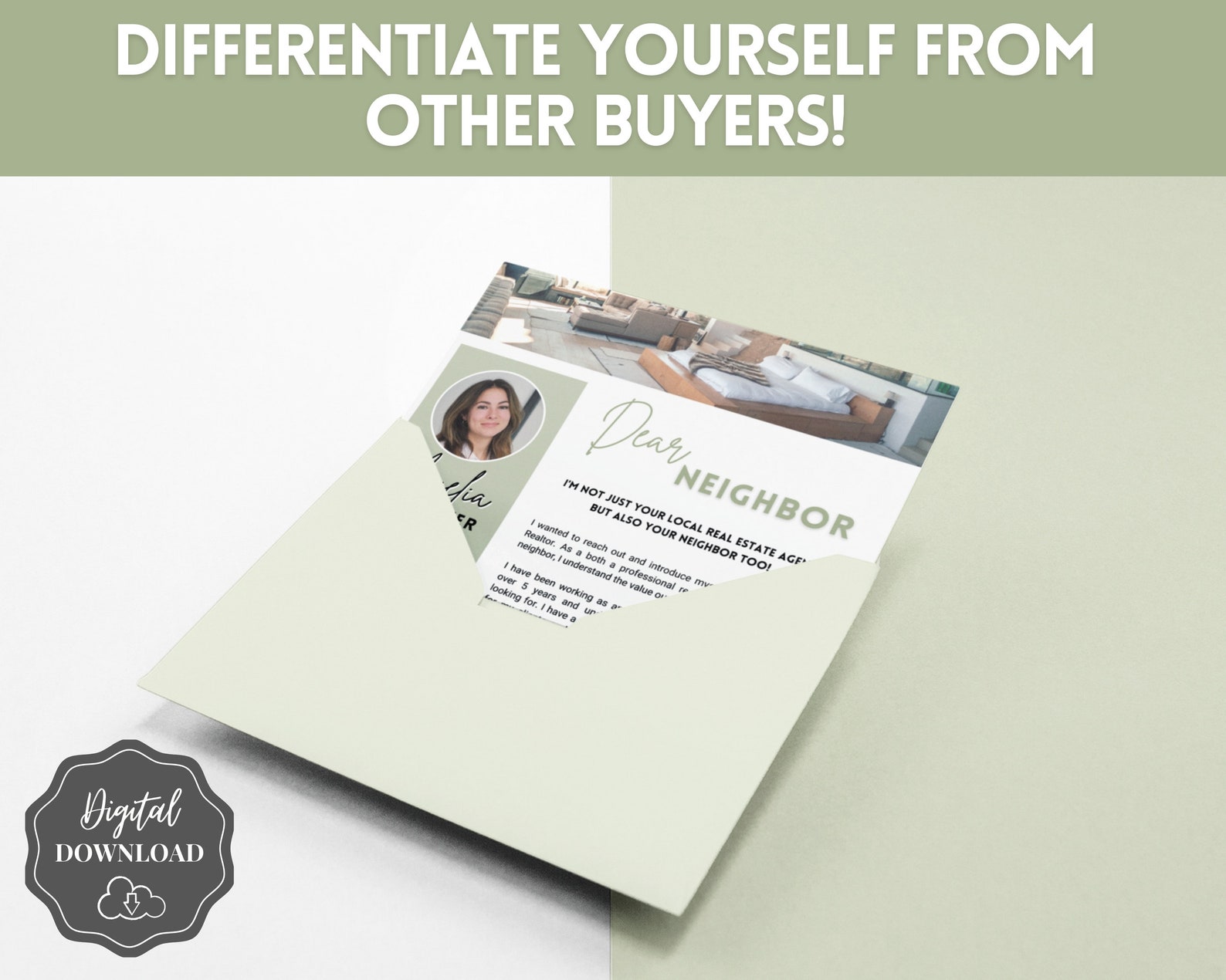 Realtor Introduction Letter Real Estate Agent Template New - Etsy
