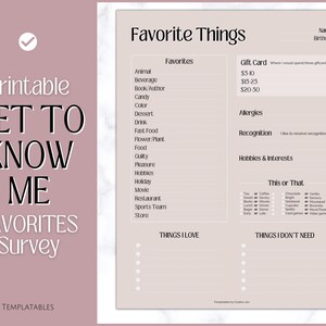 Get to Know You Game, Get to Know Me, Printable Ice Breaker Game ...