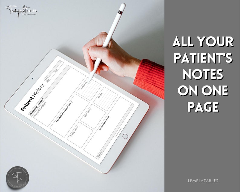 Patient History Sheet Printable Medical History Patient - Etsy