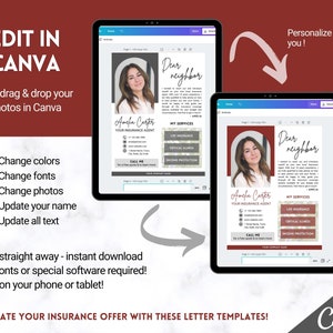 Insurance Broker Introduction Flyer Template, Life Insurance, Mortgage ...