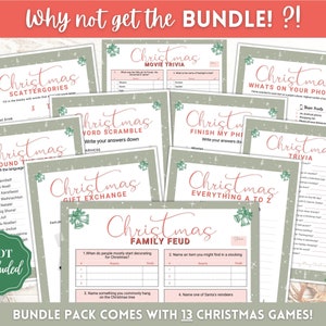 Christmas Around the World Game Holiday Game Printables, Xmas Party ...