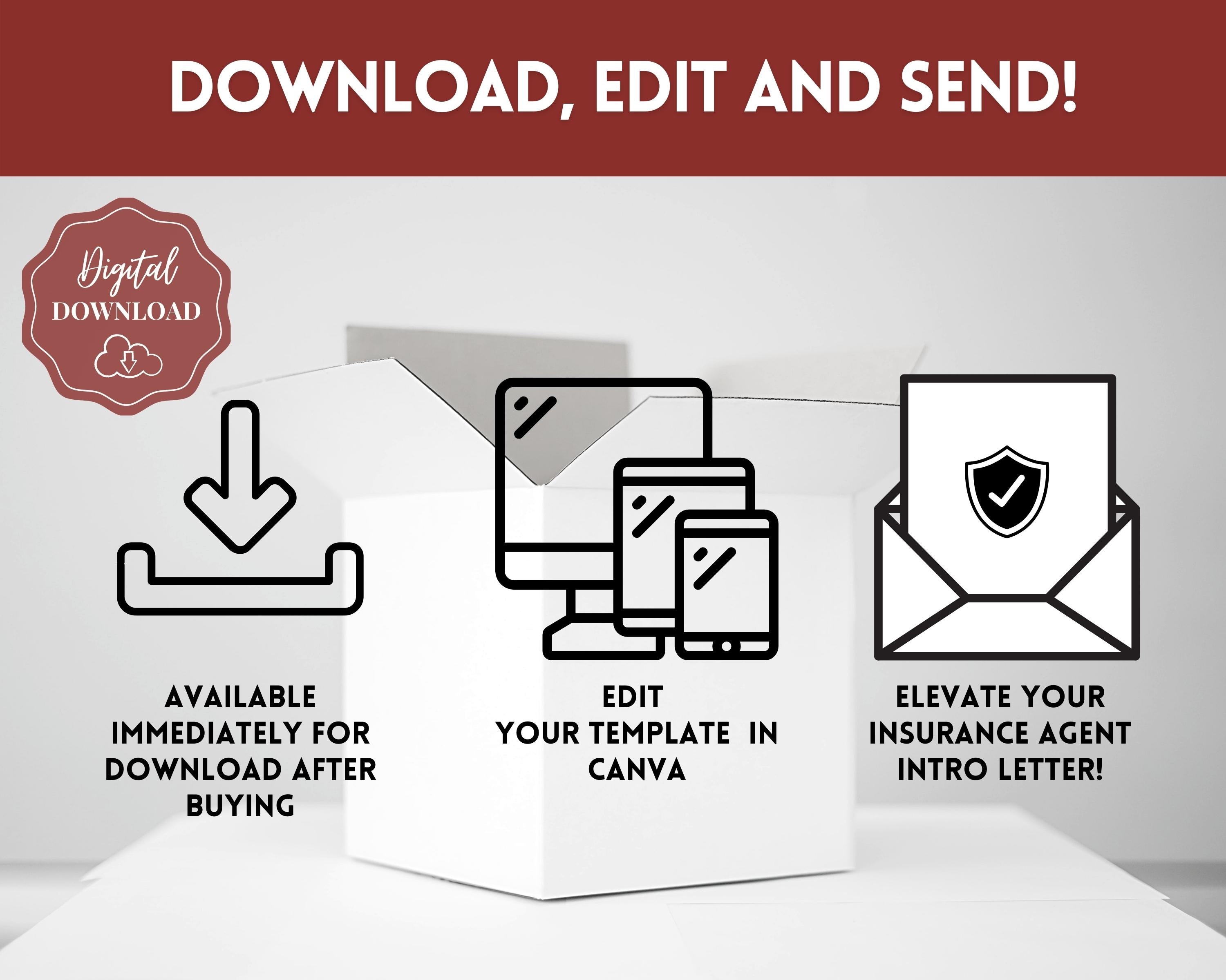 Insurance Broker Introduction Flyer Template, Life Insurance, Mortgage ...