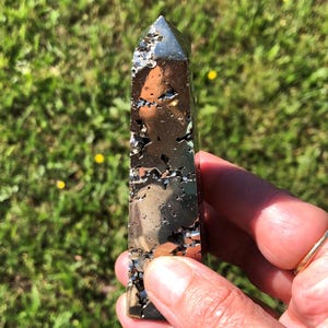 Obelisk Pyrite Tower 199.91 Grams - Etsy