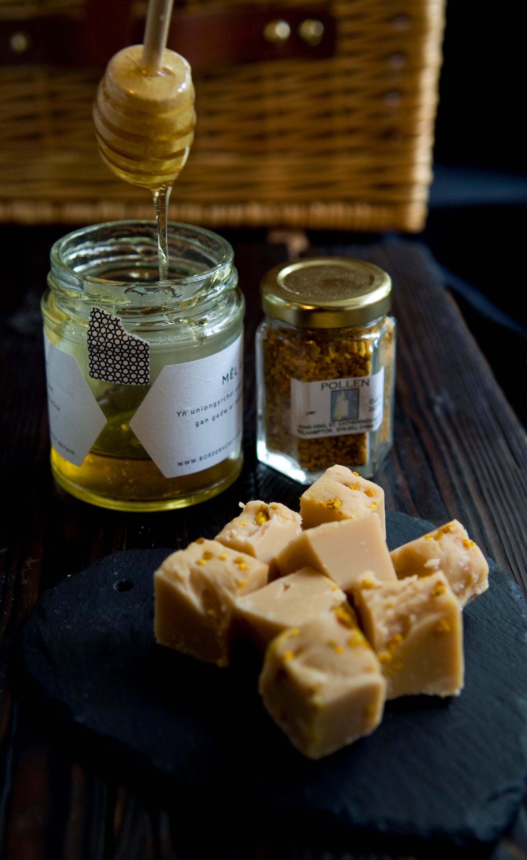 Honey Fudge Handmade Welsh Gluten Free Vegetarian - Etsy UK