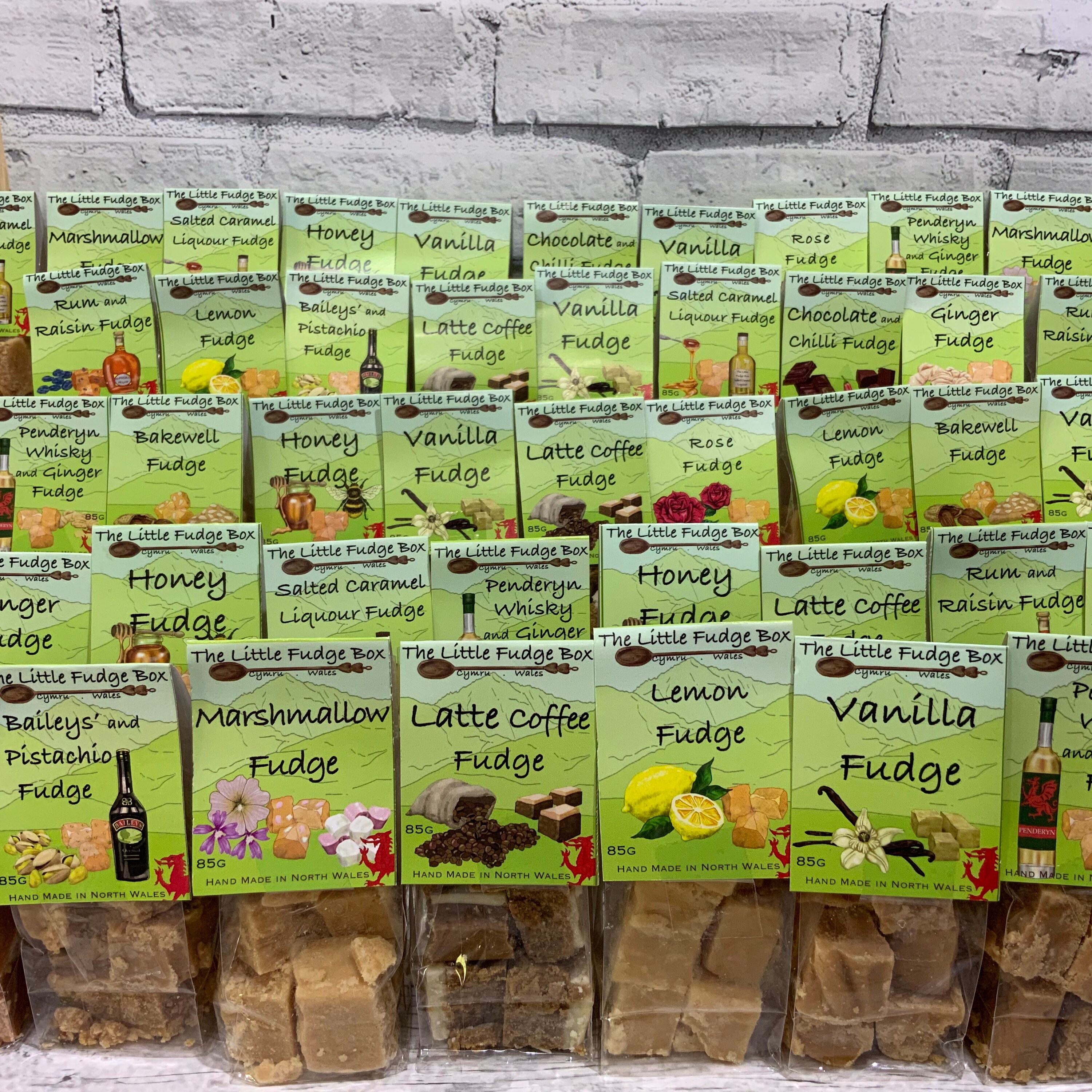 Fudge Gift Box Daffodils Personalised 5 Flavours Handmade - Etsy UK