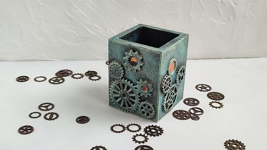 Wooden Box Steampunk Nautic - Etsy