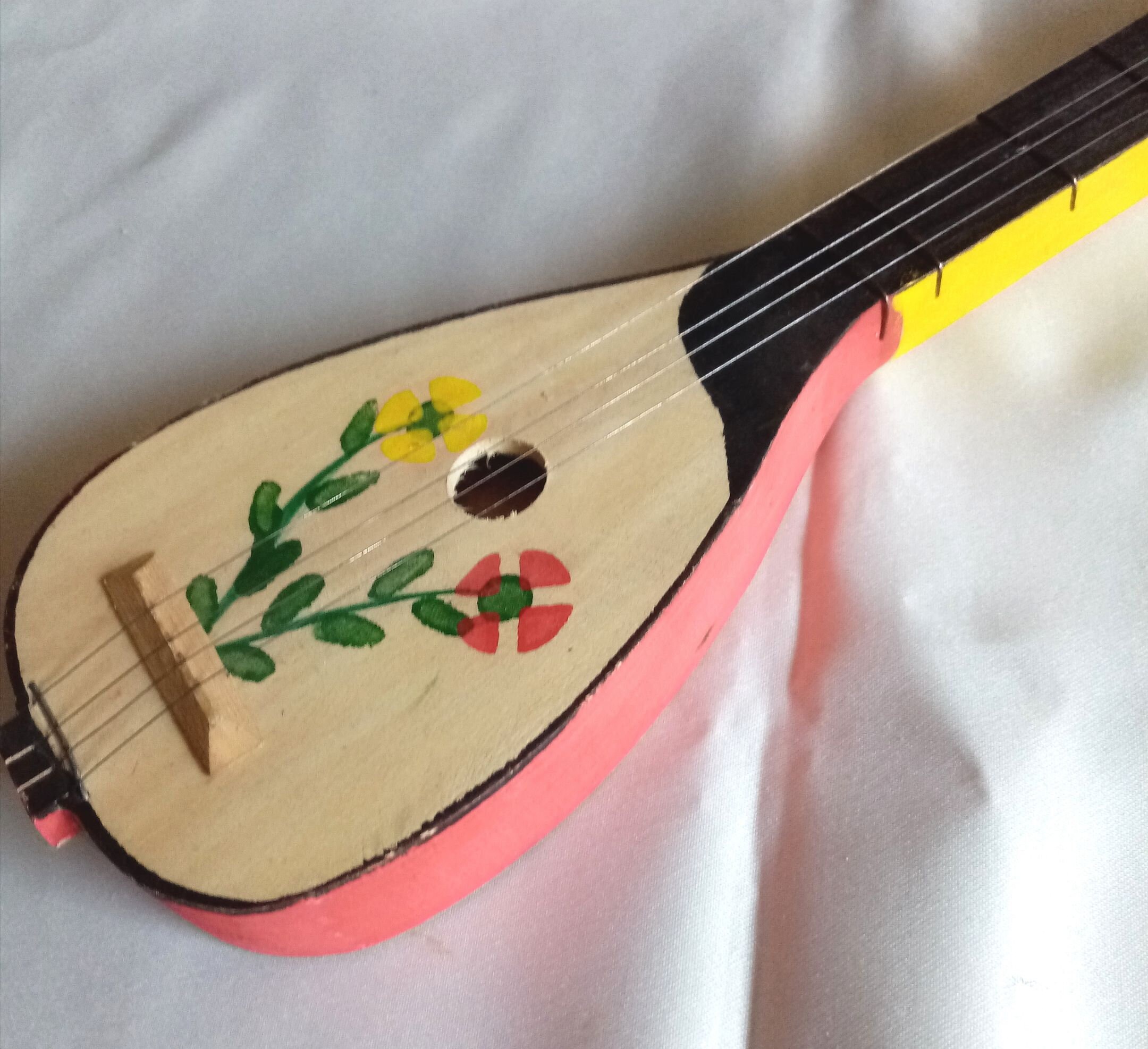 Vintage 80s Handmade Replica Tambourine,croatian Folk Music Instrument ...