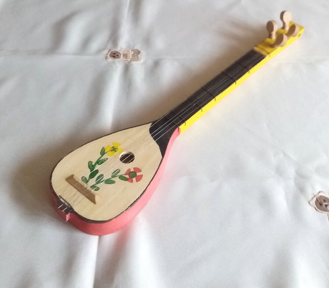 Vintage 80s Handmade Replica Tambourine,croatian Folk Music Instrument ...