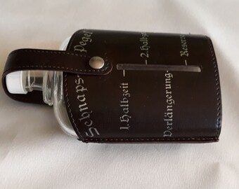 Glass Hip Flask - Etsy