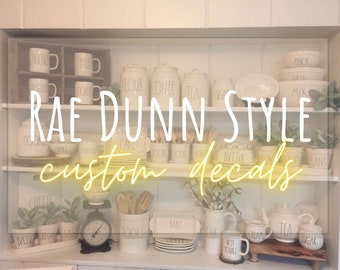 Rae Dunn Decals | Etsy