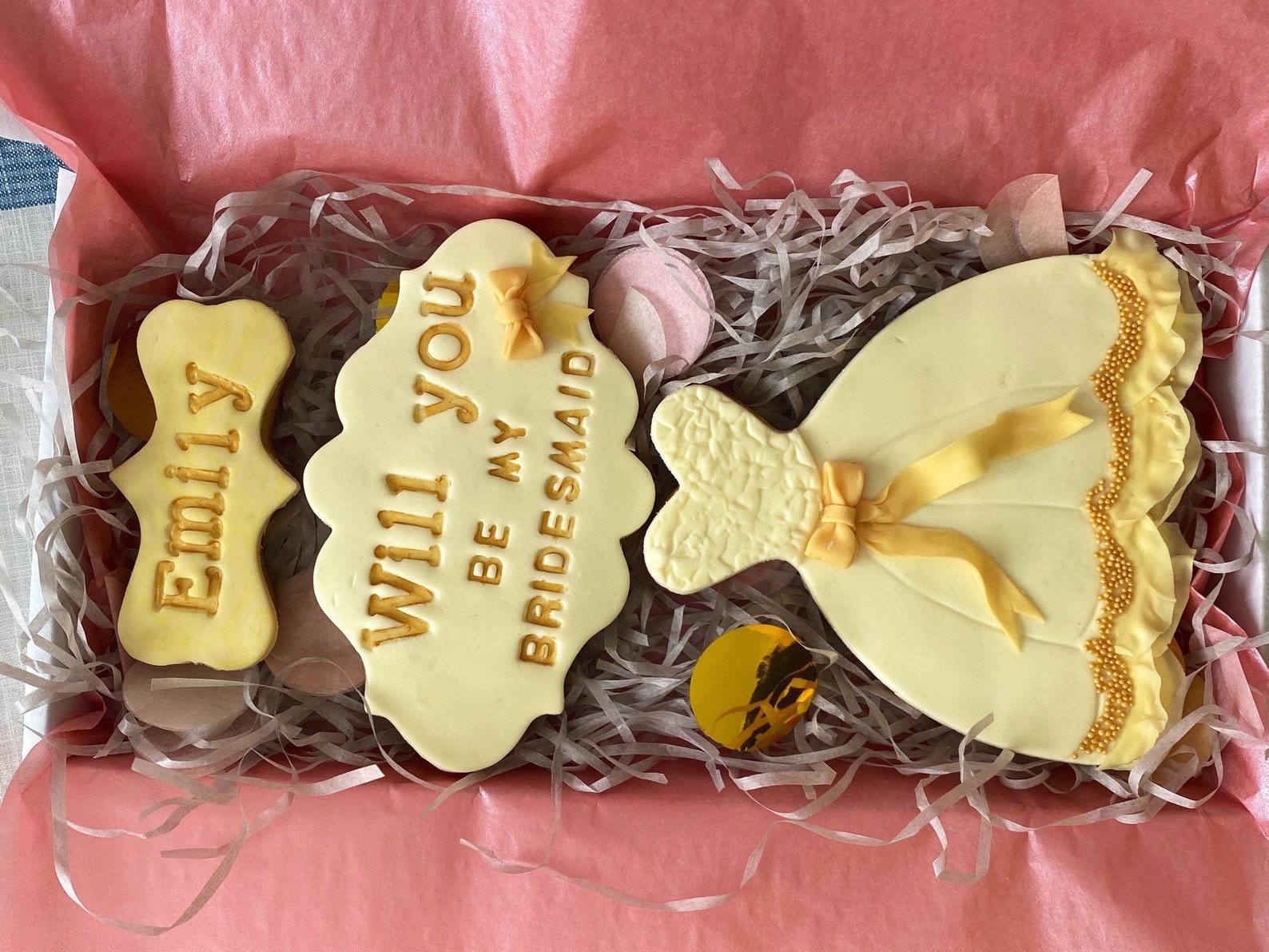 Bridesmaid Proposal Cookies /bridesmaid Proposal Biscuits/ - Etsy UK