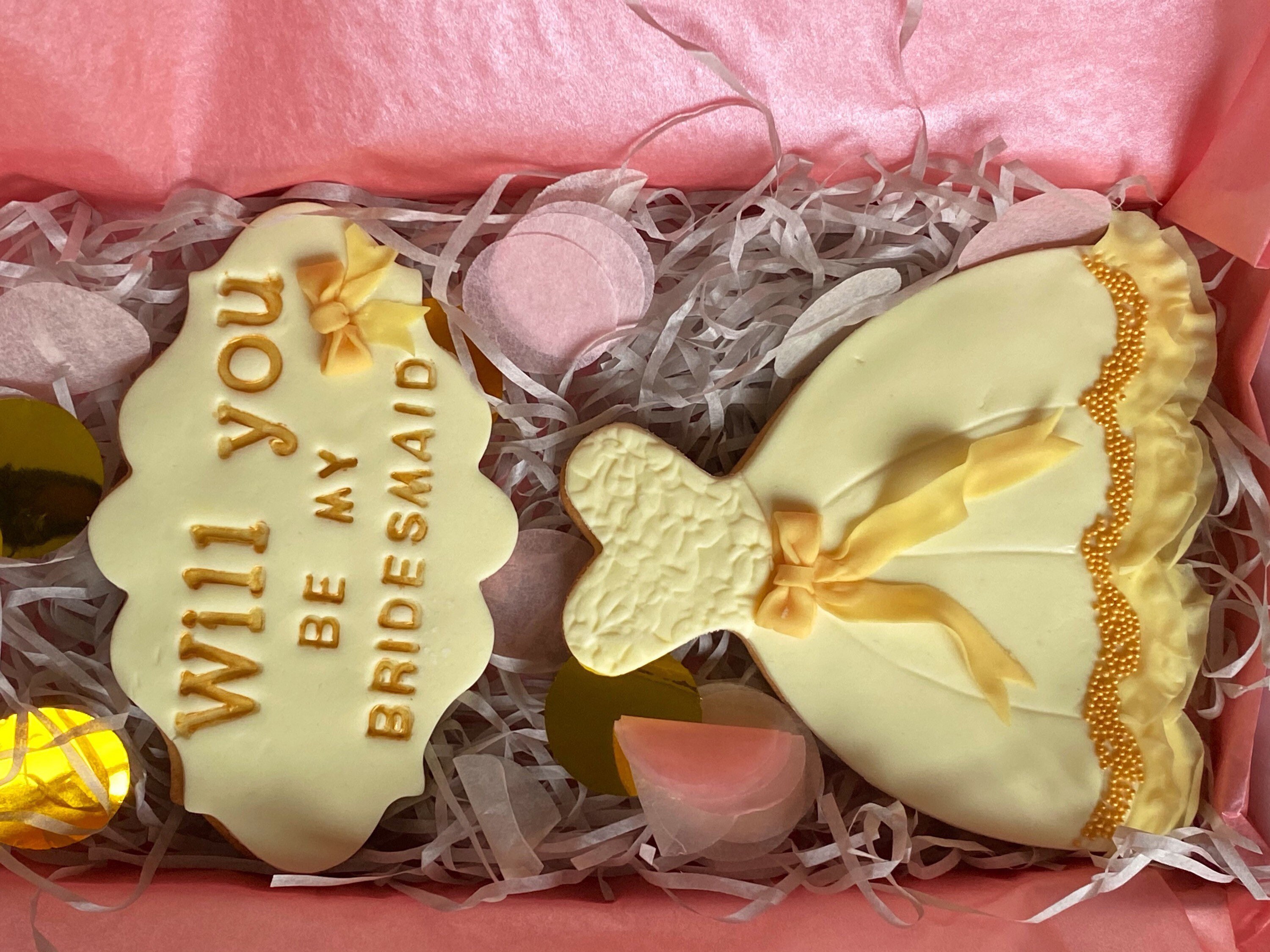 Bridesmaid Proposal Cookies /bridesmaid Proposal Biscuits/ - Etsy UK