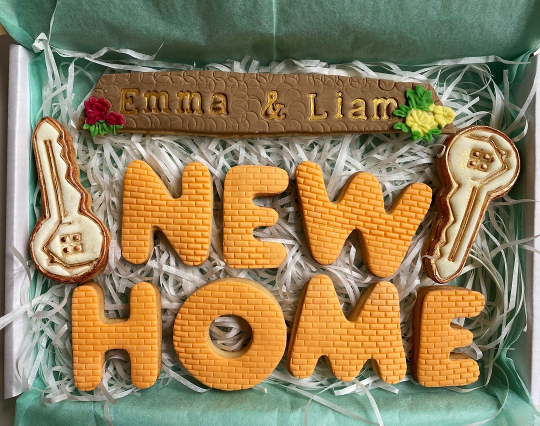 Personalized New Home Housewarming Cookies: Sweet Congratulations Gift ...