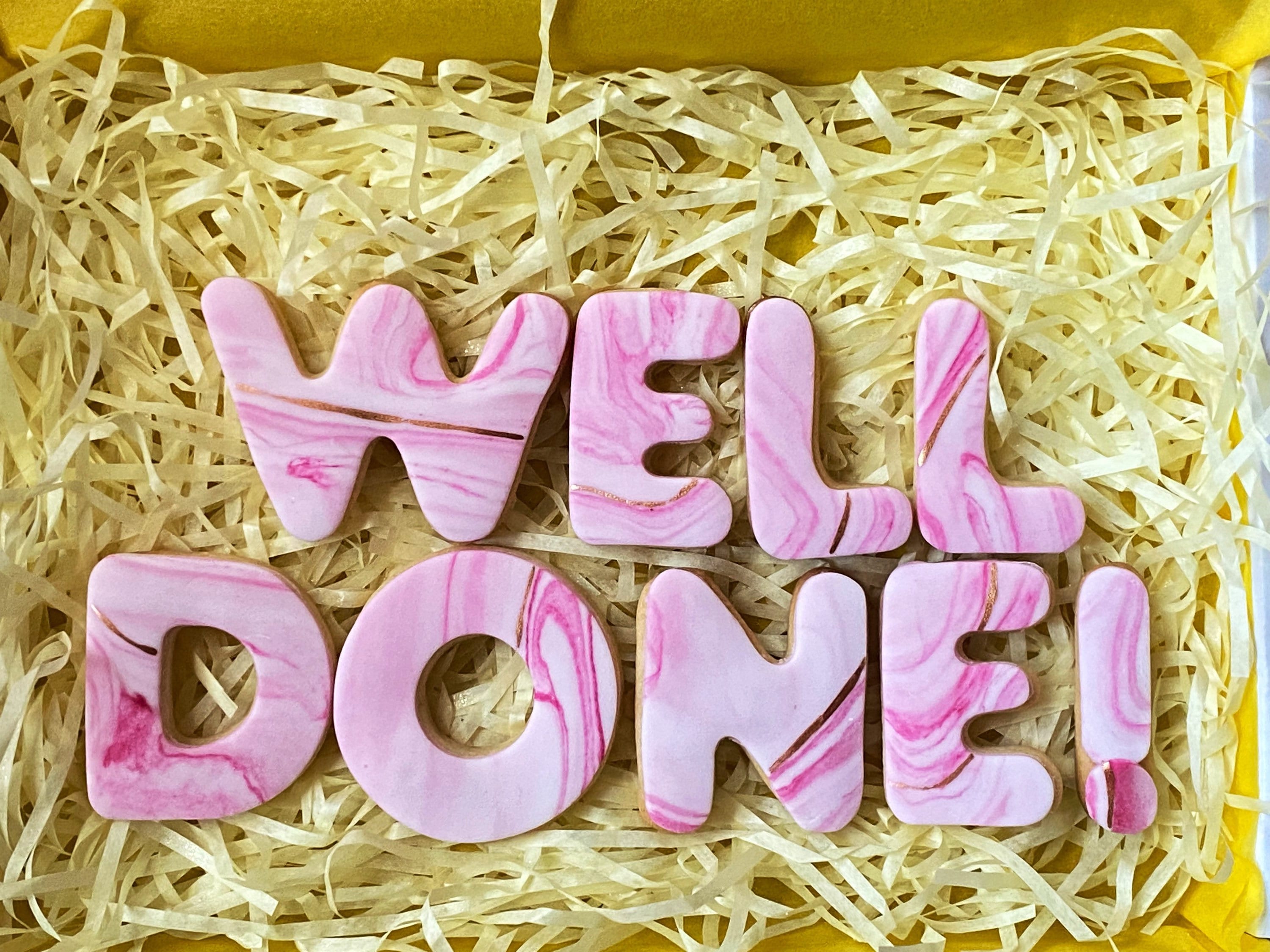 WELL DONE Gifts. Well Done Biscuits. Well Done Cookies. New - Etsy UK