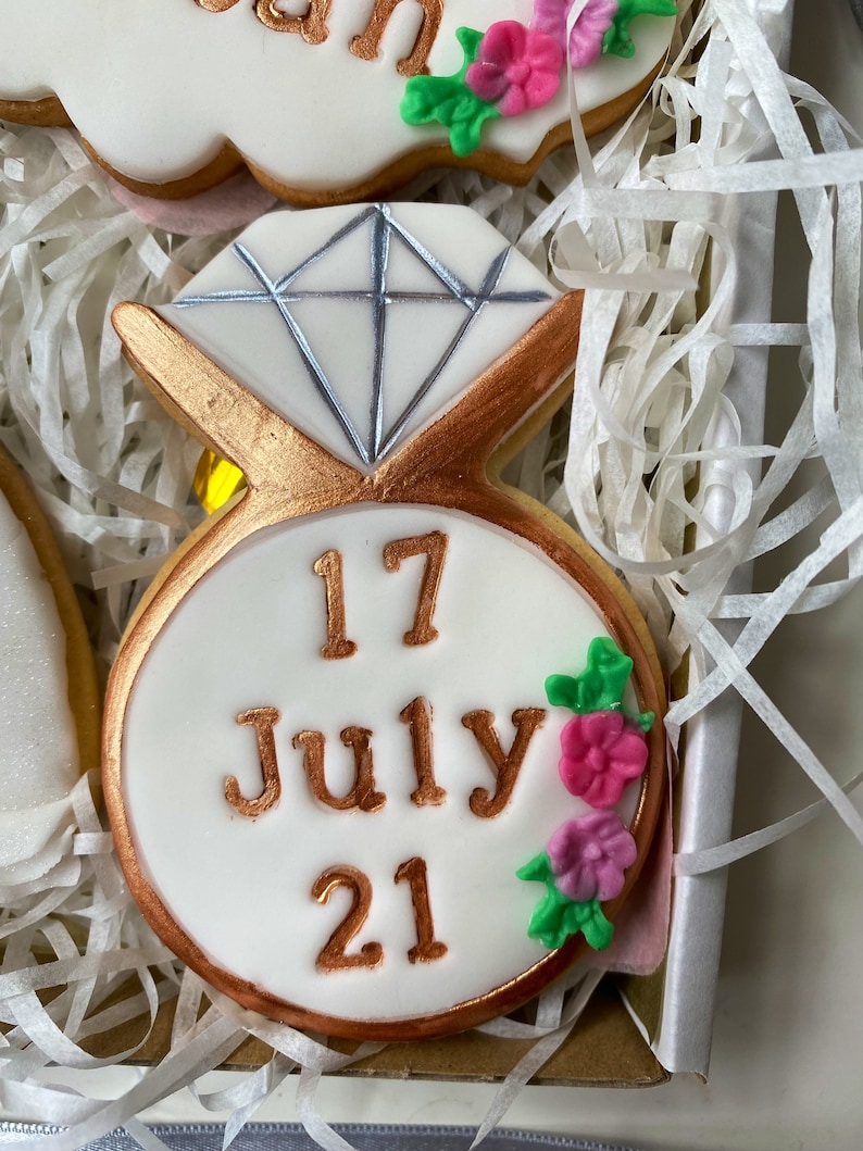 Wedding Cookies Personalised Wedding Biscuits Wedding - Etsy UK