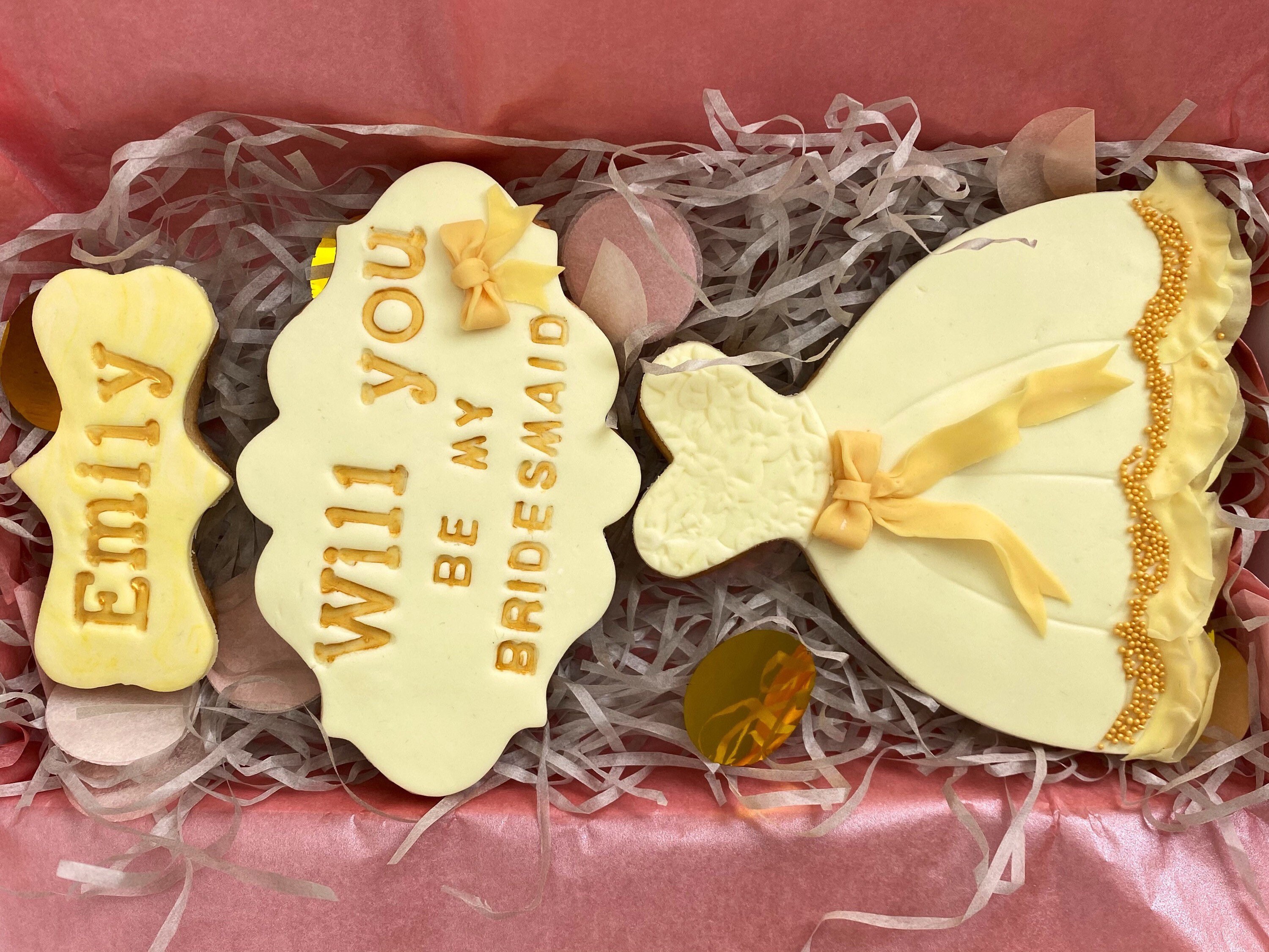 Bridesmaid Proposal Cookies /bridesmaid Proposal Biscuits/ - Etsy UK