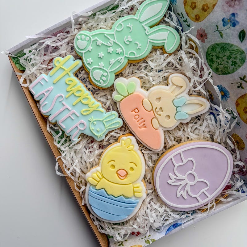 Easter Cookies for Girls - Etsy UK