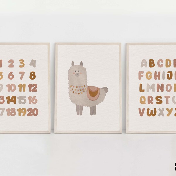 Llama Print - Etsy