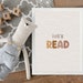 Boho Nursery Quote Poster, Let's Read Printable Wall Art, Kids Reading ...