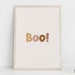 Boho Halloween Nursery Print Boo Quote Printable Wall Art - Etsy