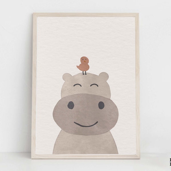 Hippo Nursery - Etsy