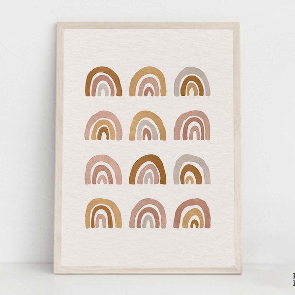 Rainbow Poster - Etsy