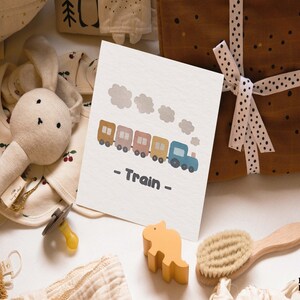 Boho Nursery Print Set of 3 Methods of Transportation Kids - Etsy