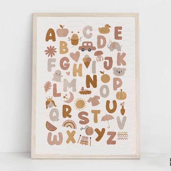 Alphabet Objects - Etsy