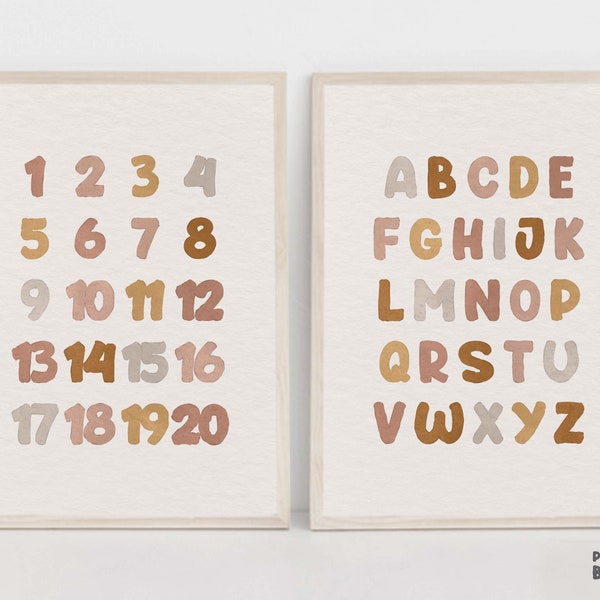 Nursery Print Set - Etsy