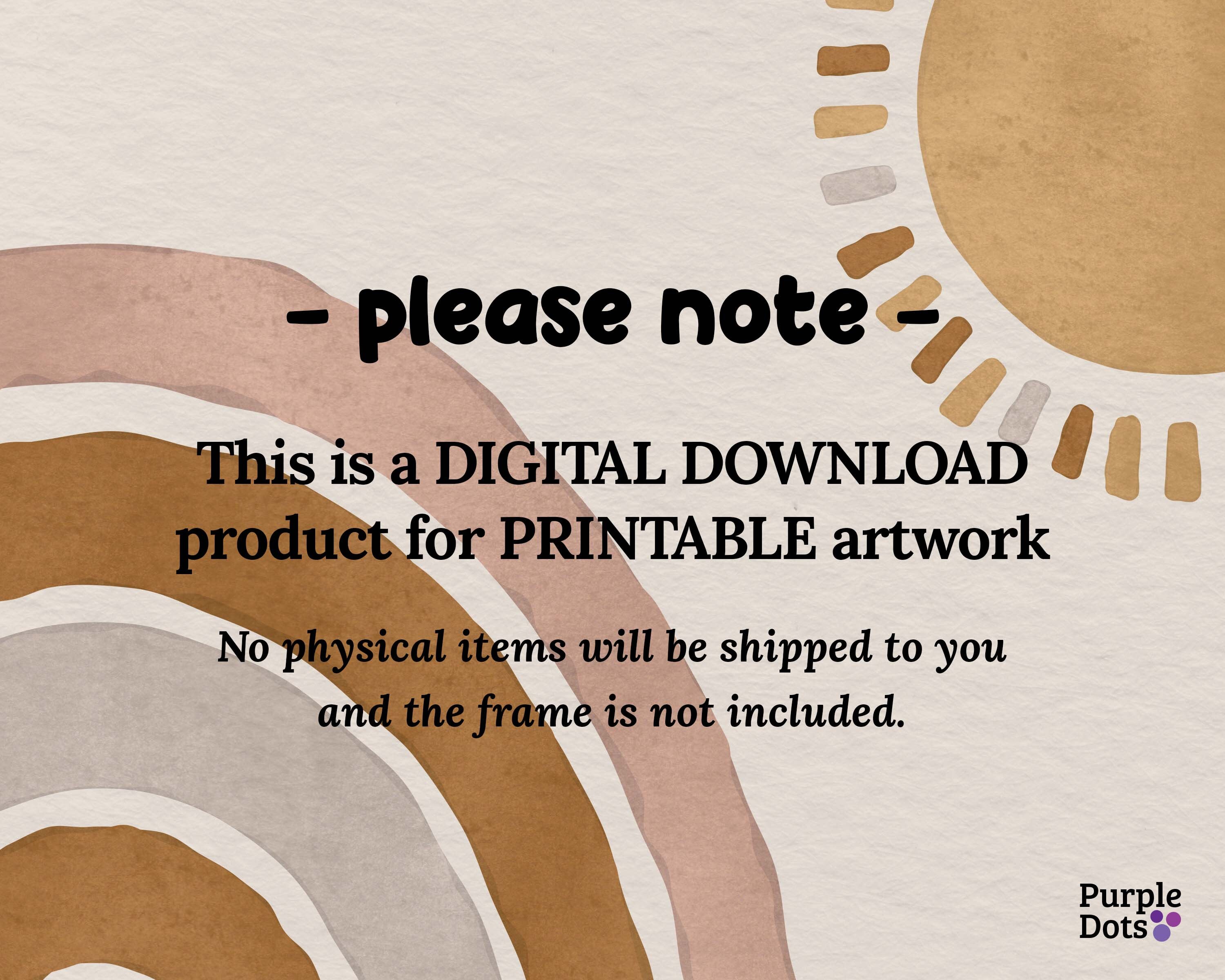 Nursery Printable Wall Art Girls Rule Print Gender Neutral - Etsy