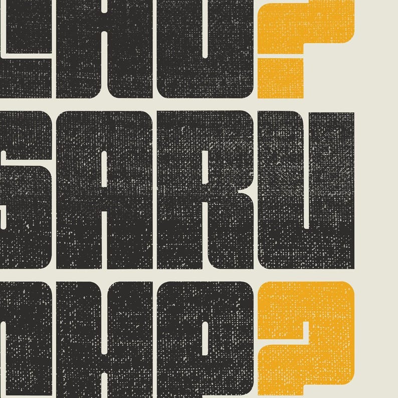 Kem Cho? Saru Che? Art Print | Gujarati Greeting | Indian Desi Home ...