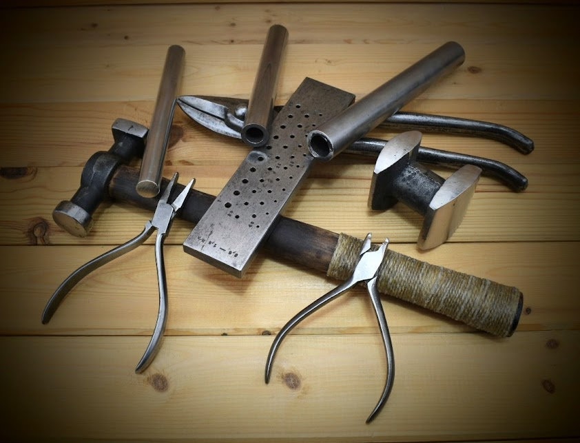 Colonial Silversmith Tools