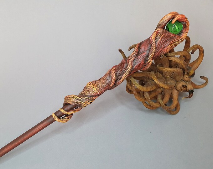Magic Root Wand, Magical, Unique, Witch, Wizard, Harry Potter, Handmade ...