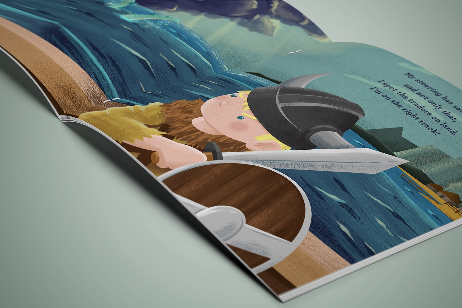 The Little Viking Written by Nina Krohmer Illustrated by Ryan Onorato ...