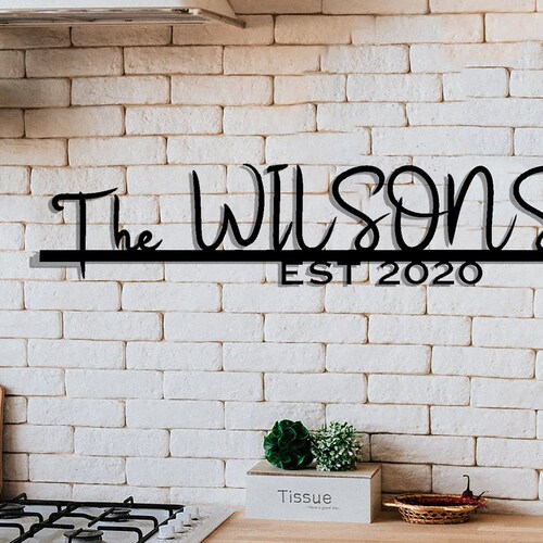 Welcome Sign Outdoor Metal Wall Art / Housewarming Gift / - Etsy