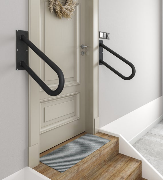 Decorative safety grab rail for stairs, handrail. grabrail for garage 1 ...