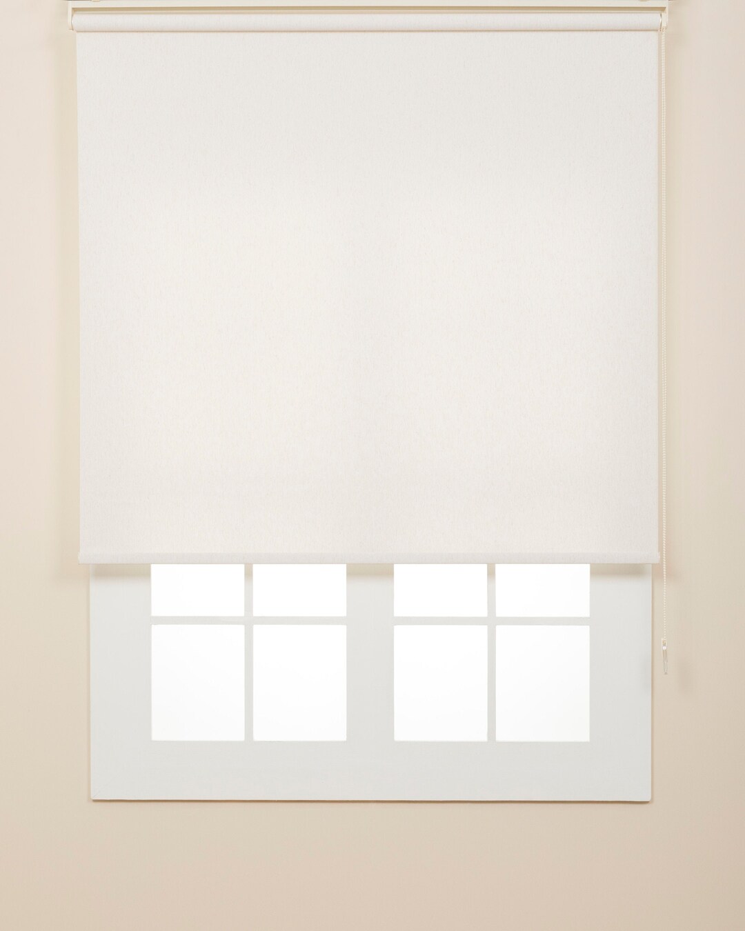 Palvin - Linen Textured Roller Blind Curtain - Ready Made Roller Shade ...