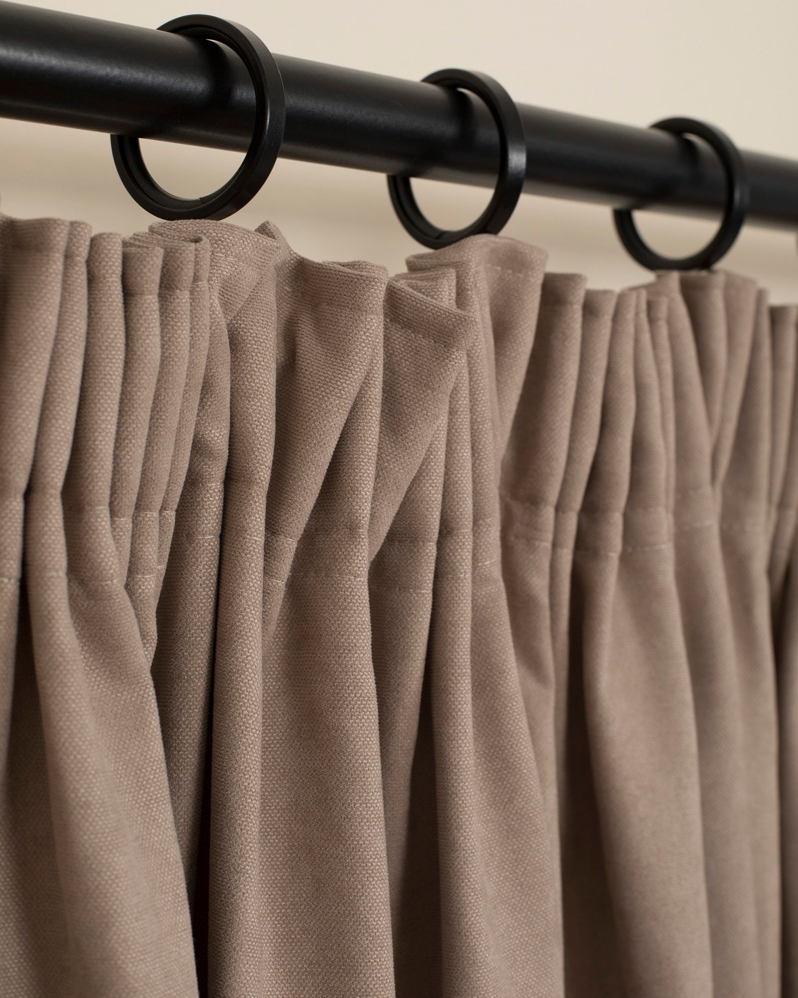 Sapphire/ Inverted Box Pleat Drapery Curtain - Etsy