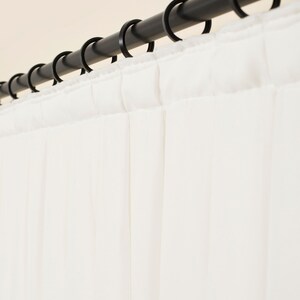 Viole Inverted Box Pleat Sheer Curtain - Etsy