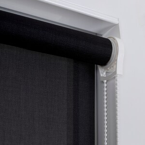 Mermet Screen Blind - Black Sunscreen Roller Blind, Custom Sunscreen ...