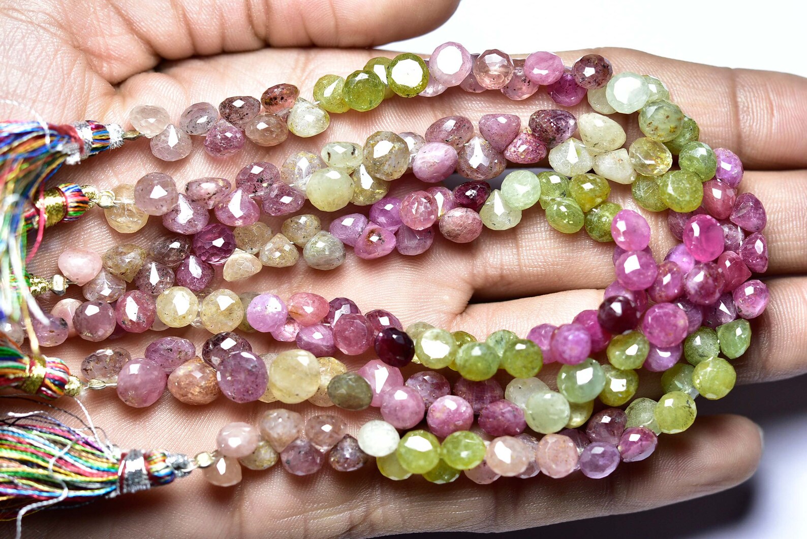 Rare Ruby Onion Bead Strand 8 Inchesbeautiful Natural Rare | Etsy