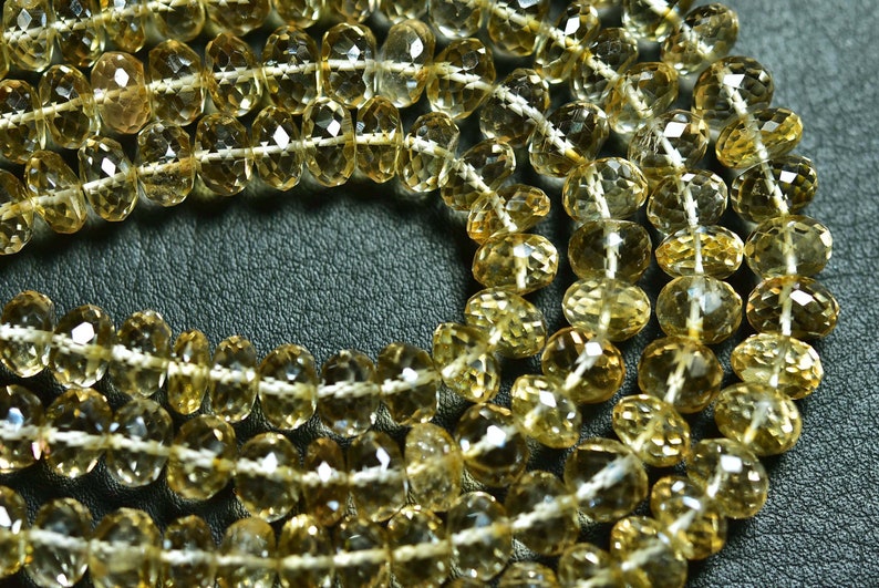 8 Inches Natural Beautiful Mystic Coated Yellow Quartz | Etsy