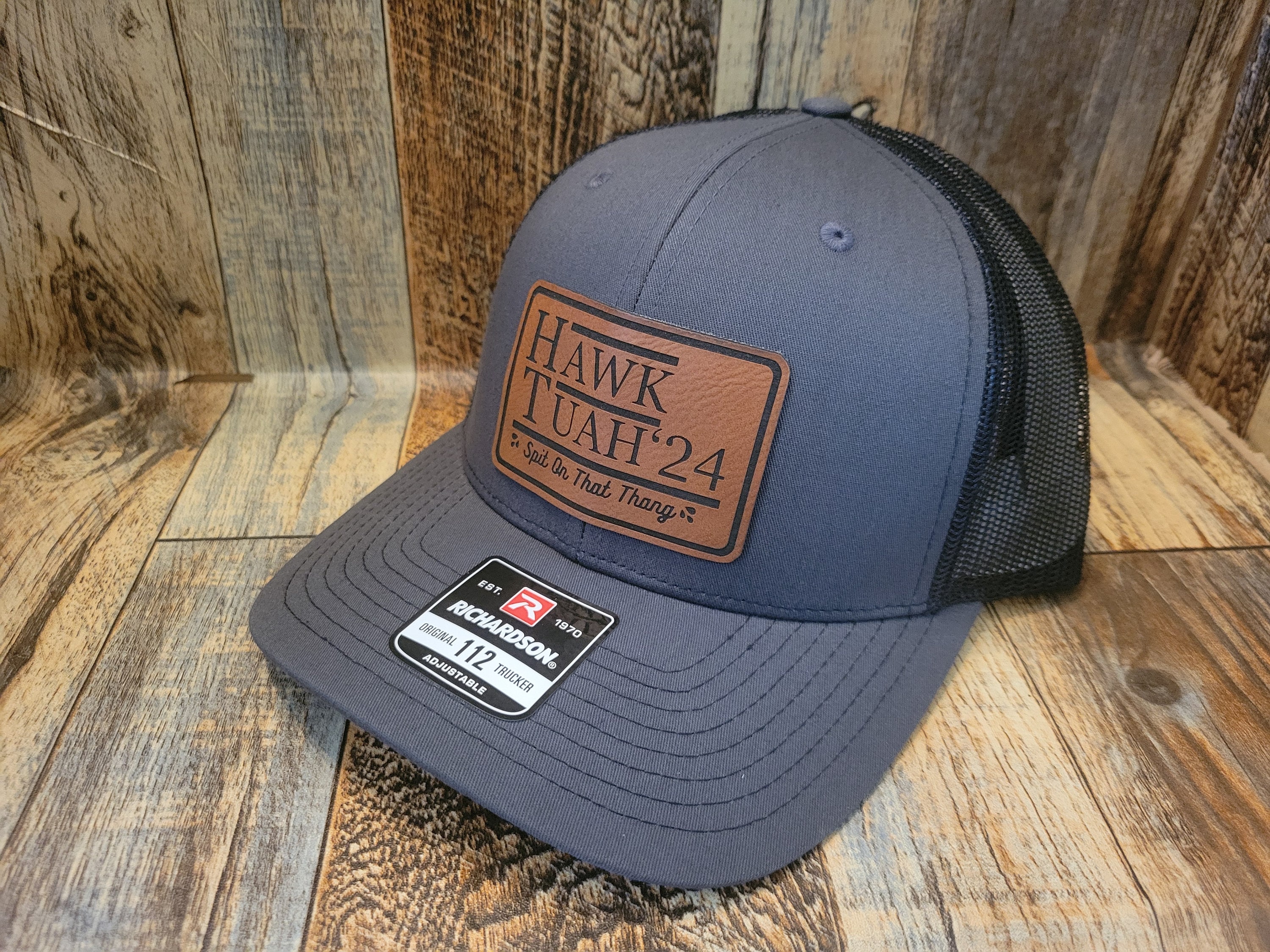 Hawk Tua Spit on That Thing 2024 Richardson 112 Leather Patch Hat - Etsy