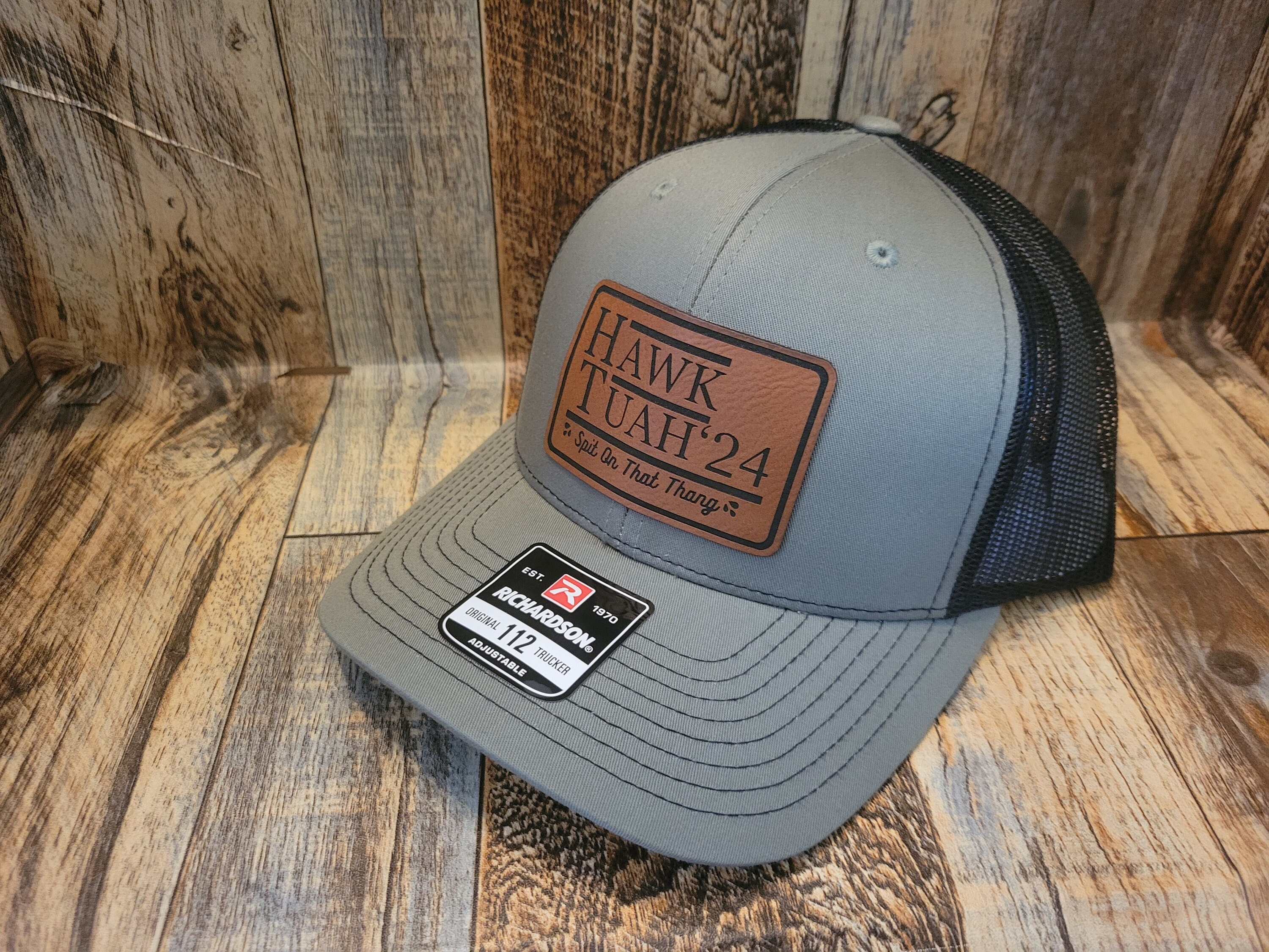 Hawk Tua Spit on That Thing 2024 Richardson 112 Leather Patch Hat - Etsy