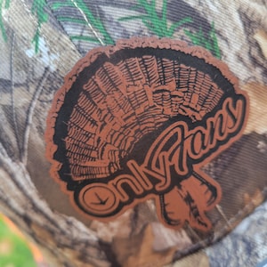 Onlyfans Turkey Hunting Leather Patch Hat Richardson 112 Realtree Camo ...